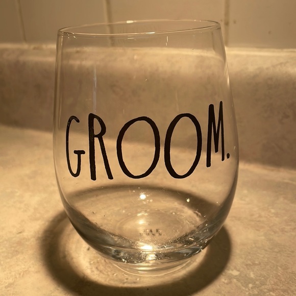 Rae Dunn | Kitchen | Rae Dunn Groom Glass | Poshmark